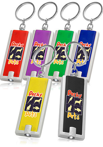 Rectangle Light Keychains | Custom Printed As Low As $1.78